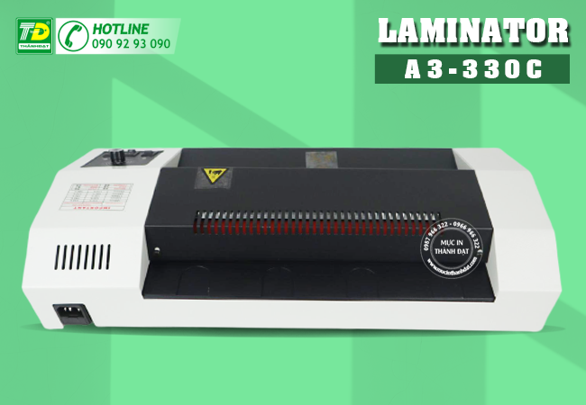 Máy Ép Plastic Laminator A3-330C - Thiết Bị Ép Ảnh Chuyên Nghiệp